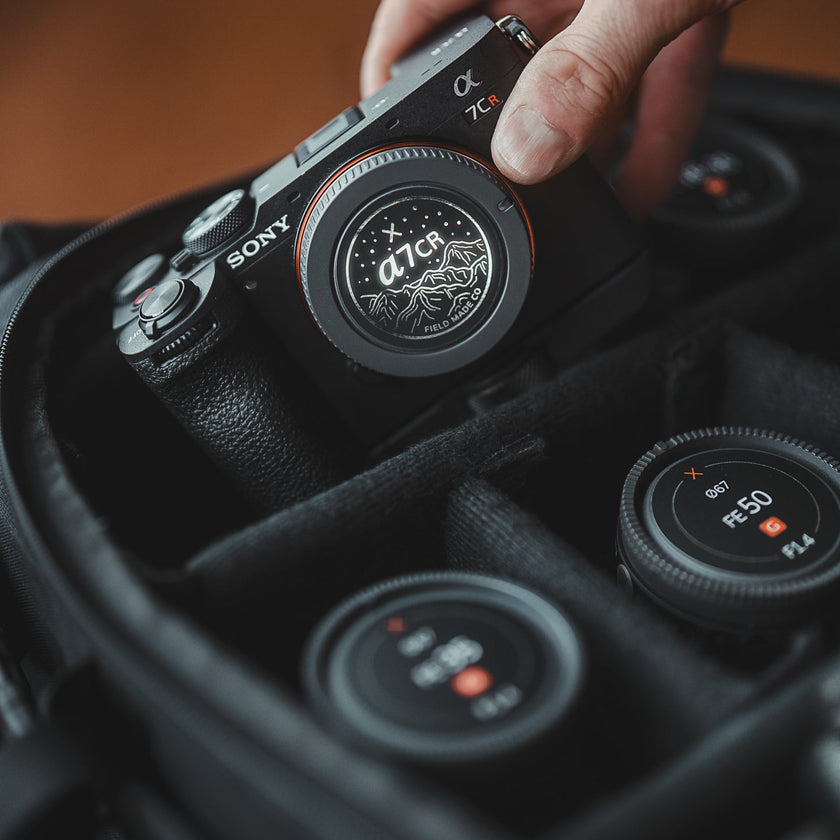 Sony Lens & Camera Labels – Field Made Co